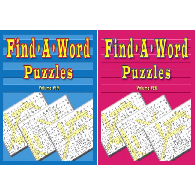 Find a Word Puzzle Books in Bulk